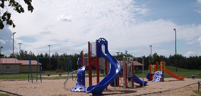 Inauguration de nouveaux modules de jeu à Saint-Roch