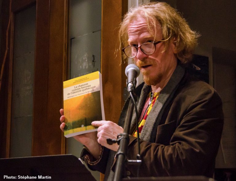 Lancement du livre La chanson comme berceau de l’identité québécoise ...