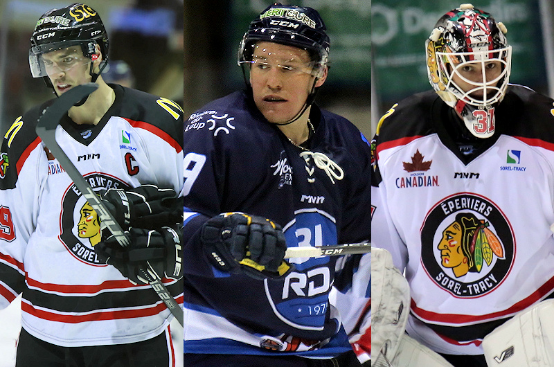André Bouvet-Morissette, Maxime St-Cyr et Domenic Graham sont les ...