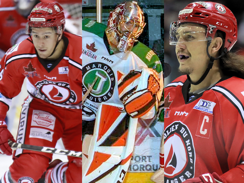 Nicolas Poulin, Tristan Bérubé et Danick Paquette sont les Étoiles de ...