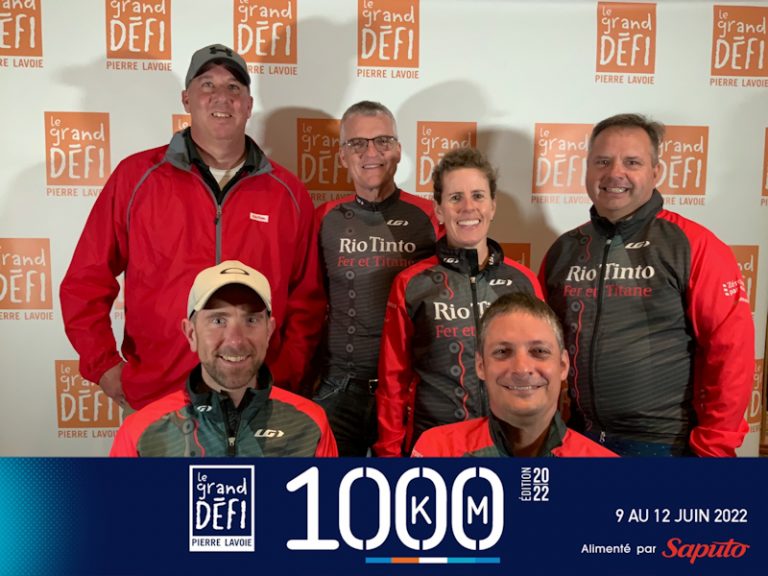 Rio Tinto Fer et Titane poursuit son partenariat avec le Grand défi ...
