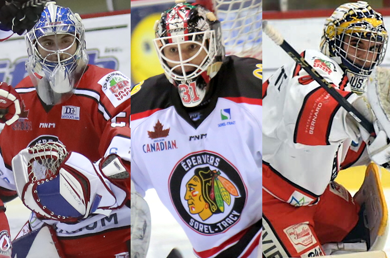 Martin Ouellette, Domenic Graham et Carmine-Anthony Pagliarulo sont les ...