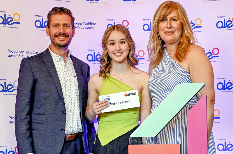 La Fondation Aléo remet une bourse de 4000 $ à la patineuse Rose ...